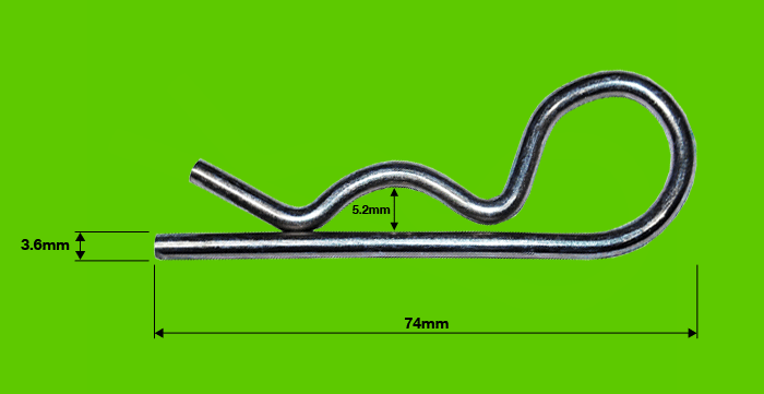 14mm Heavy Duty R Clip - Clp059 - R Clips - Fasteners - Workshop ...